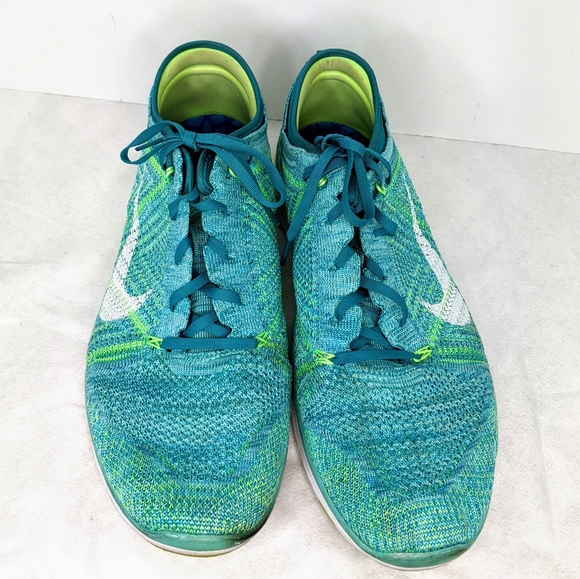 Nike | Shoes | Nike Free Tr Flyknit Turquoise Running Shoes2 | Poshmark